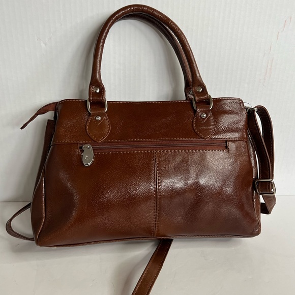 Ashwood | Bags | Nwt Ashwood Genuine Leather Satchel In Brown | Poshmark